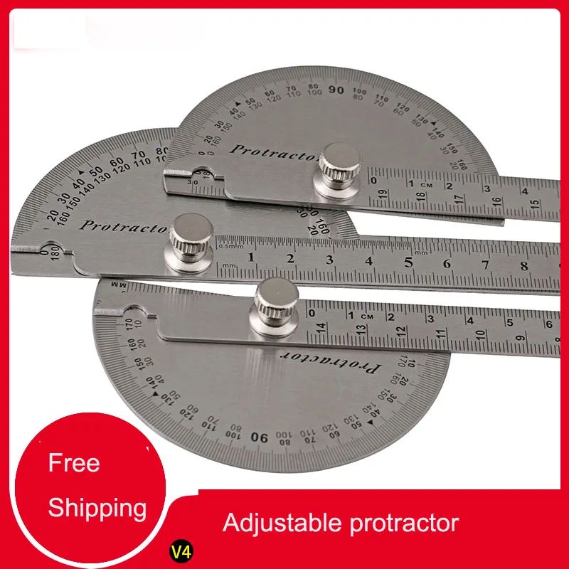 High-precision Protractor Multi-functional Angle Ruler Industrial ...