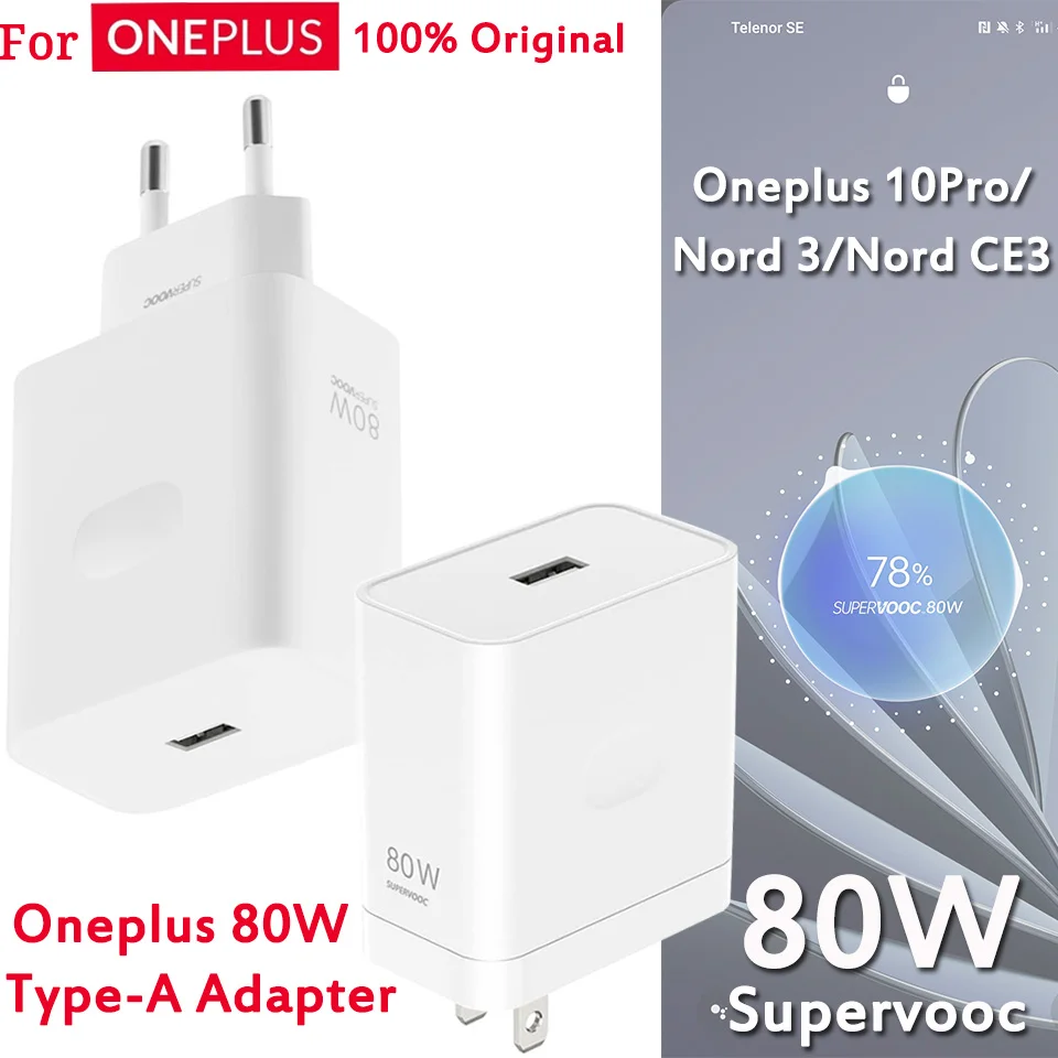 Oneplus-Supervooc-80w-Charger-Original-Usb-Type-A-Power-Adapter-One ...