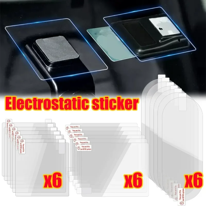 Car-Glass-Electrostatic-Sticker-Transparent-Traceless-Windshield-Double ...
