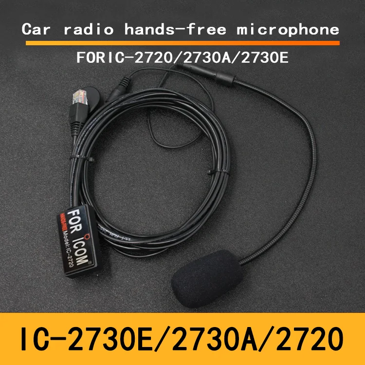 ICOM-Set-Finger-PTT-8-Pin-Hands-free-Microphone-for-ICOM-IC2200H-IC ...