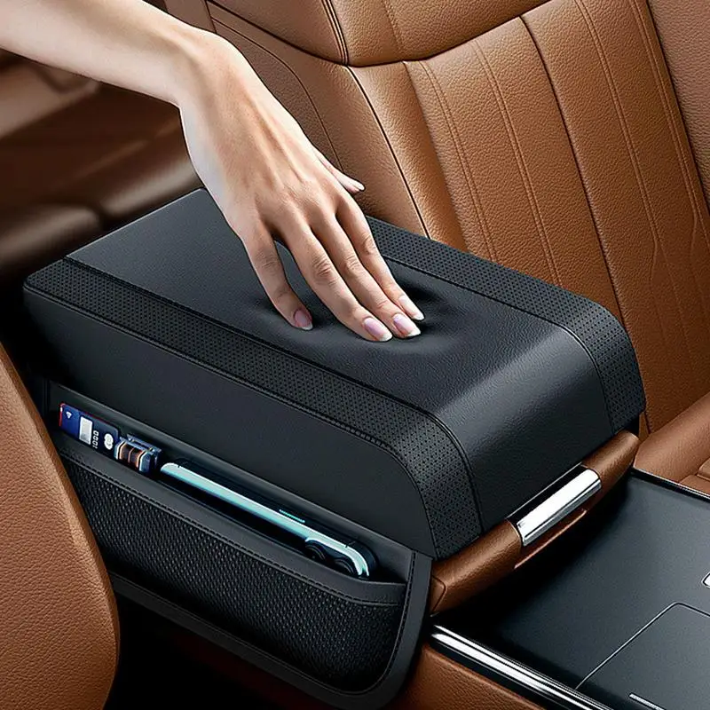 Car-Armrest-Center-Console-Box-Auto-Armrest-Cover-Mat-Universal ...