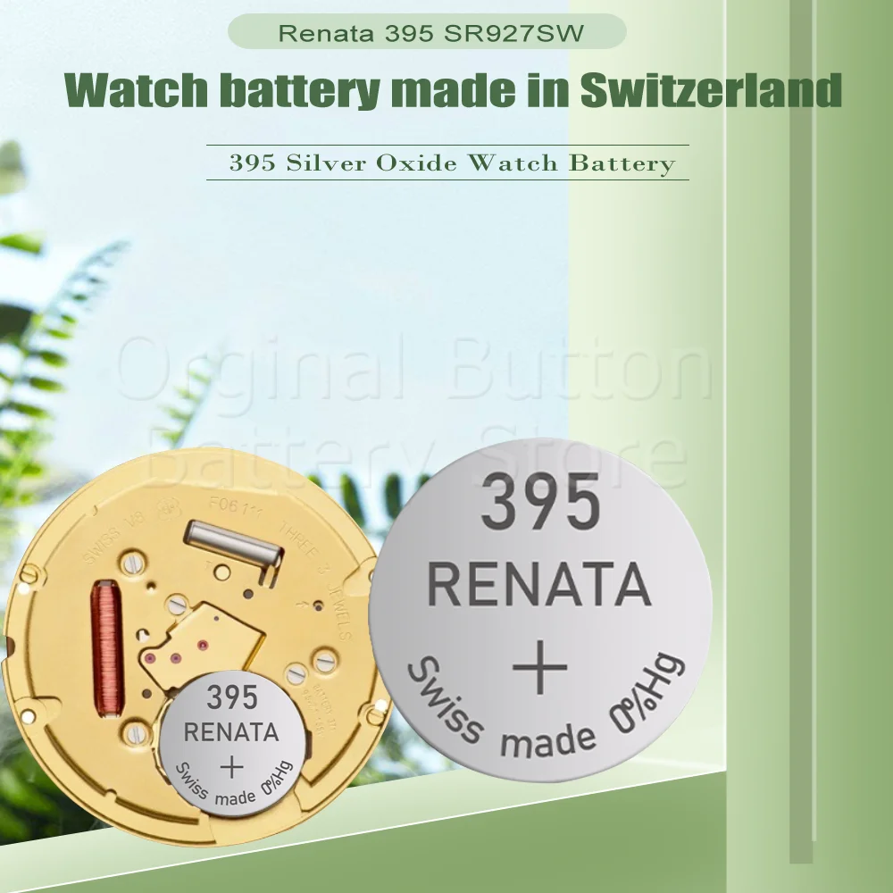 Renata 399 Battery Original | Renata 395 Battery Original | Renata 395 ...