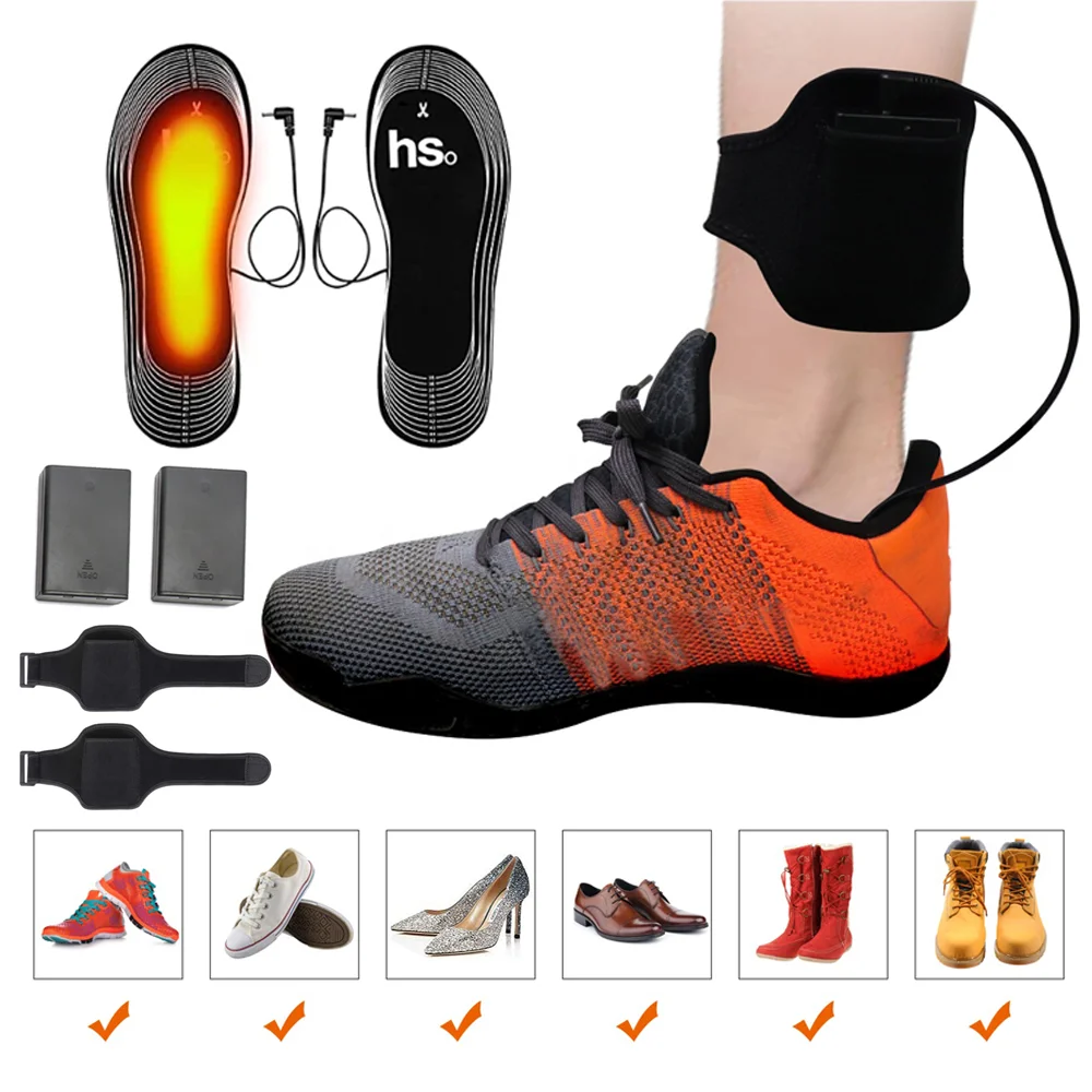 Winter-Heated-Insoles-Electric-Battery-Heating-Warm-Shoes-Inserts-Free ...