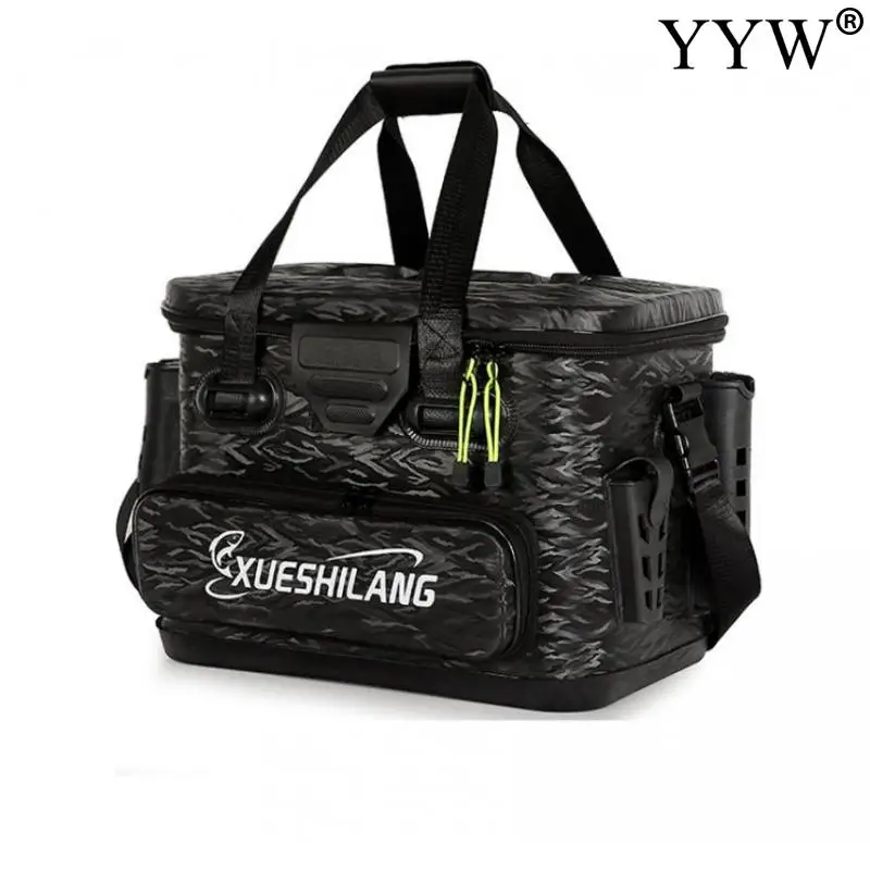 Foldable Fishing Bucket Fishing Tackle Boxes Fish Integral Molding ...