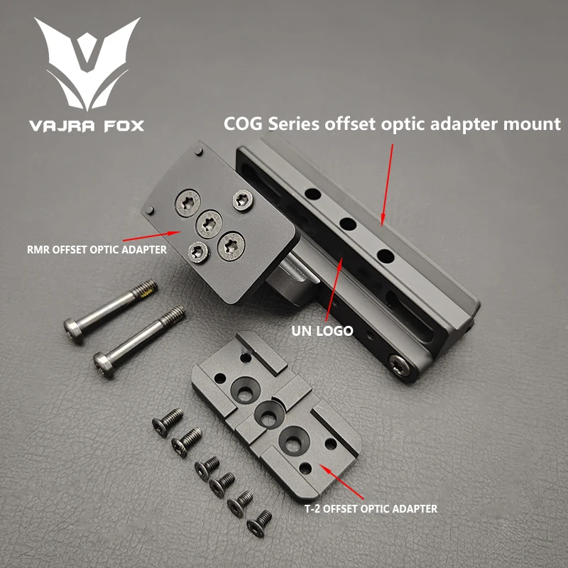 Sotac Metal CNC Tactical Scopes Mounts Offset Optic Base RMR ACOG Red ...