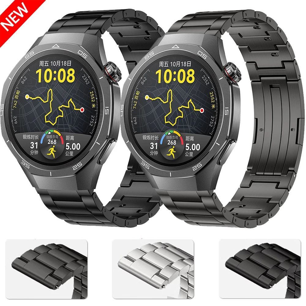 Quick-Release Titanium Adjustable Watch Strap for Huawei GT5 Pro 46mm ...