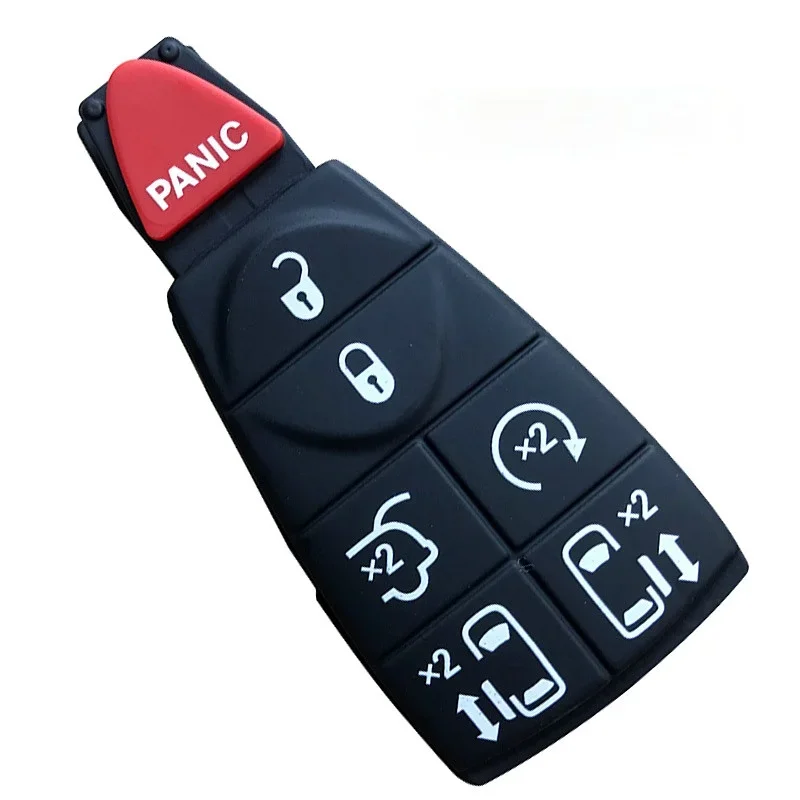 New-REPLACEMENT-Rubber-Key-Button-Pads-Smart-Remote-Key-Housing-Fobik ...