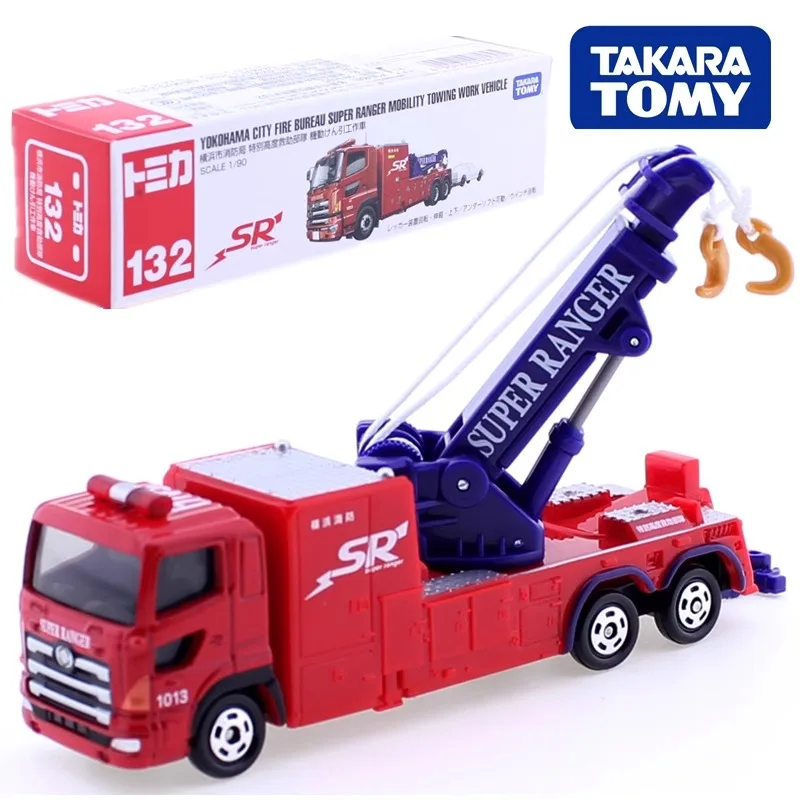 TAKARA-TOMY-Alloy-Model-No-132-Yokohama-Fire-Department-rescue-trailer ...