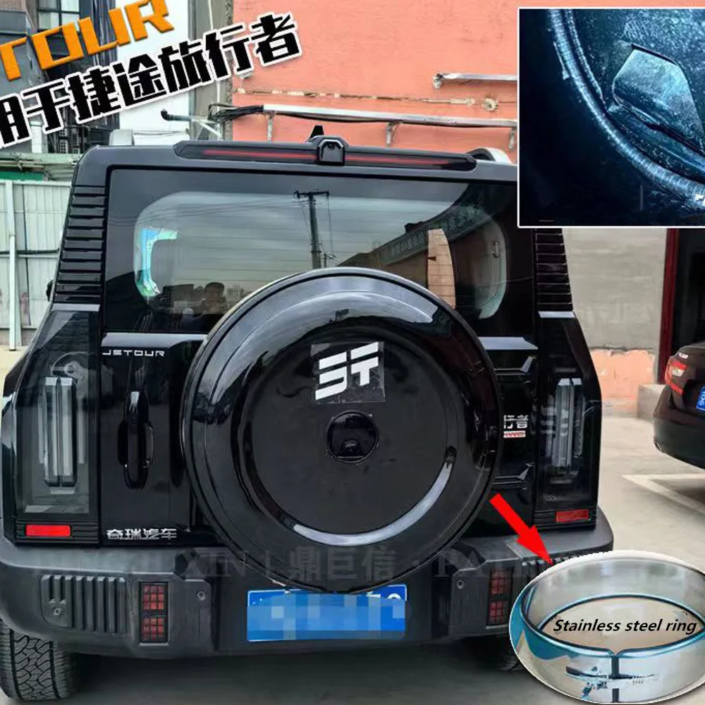 For-New-Chery-Jetour-Traveller-T2-Spare-Tire-Cover-Upgraded-and ...