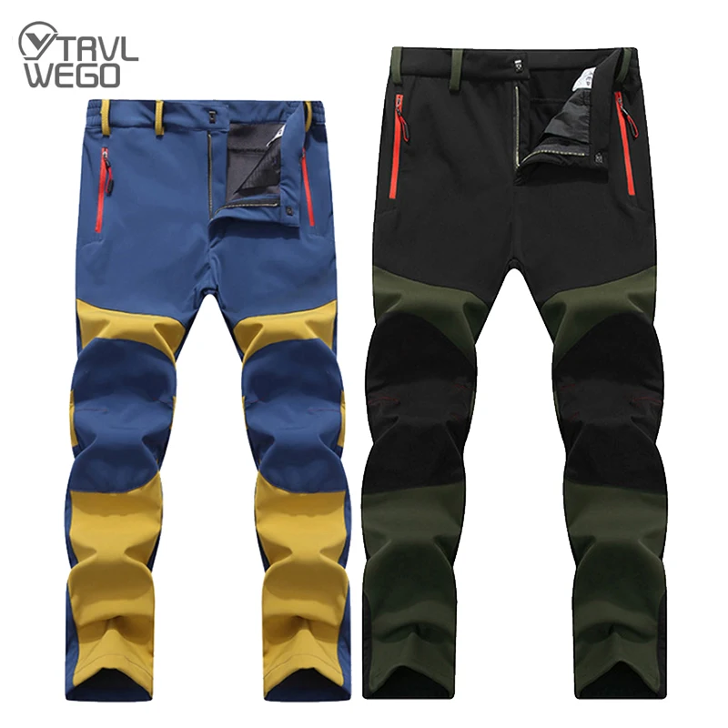 TRVLWEGO-pantalones-de-Trekking-para-hombre-ropa-para-senderismo-nieve ...