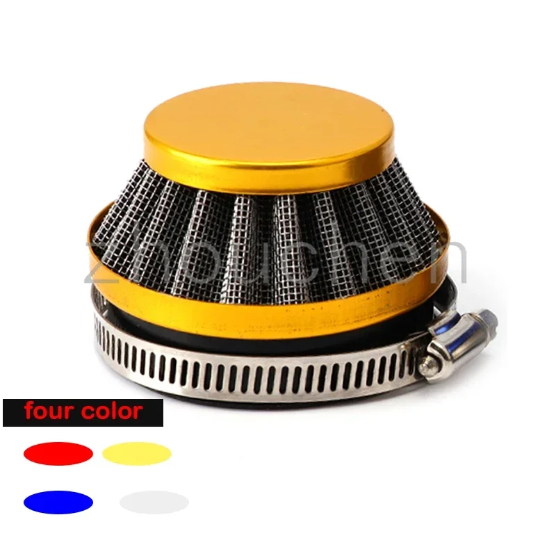 48mm 50mm 60mm Universal Motorcycle Air Filter Intake Mushroom Head Air ...