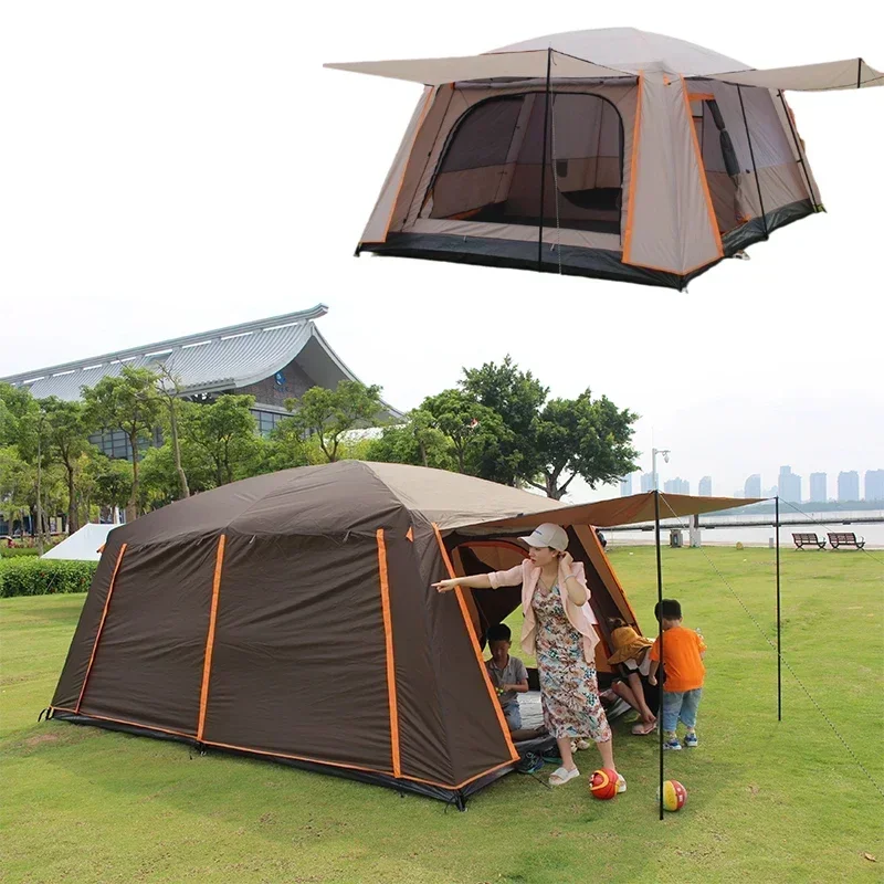 Camping-2-Rooms-Large-Family-Tent-Full-Coverage-3-12-Person-Tents ...