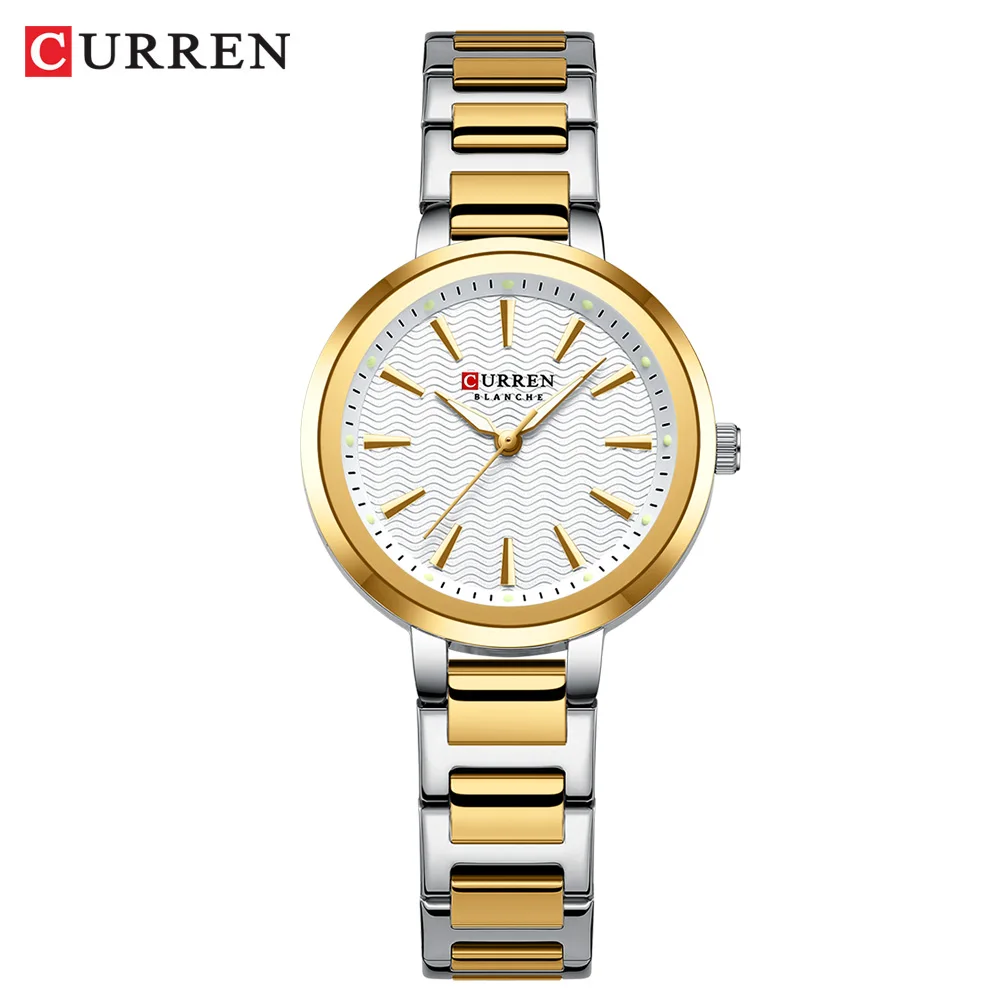 CURREN 9109 New Elegant Women's Quartz Watch Simple Luminous Clock ...