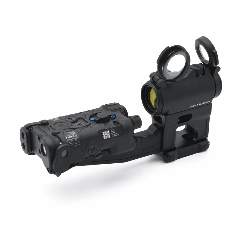 Tactical Skiff Laser Riser Mount with Unity Optics 2.26 inch High Moun