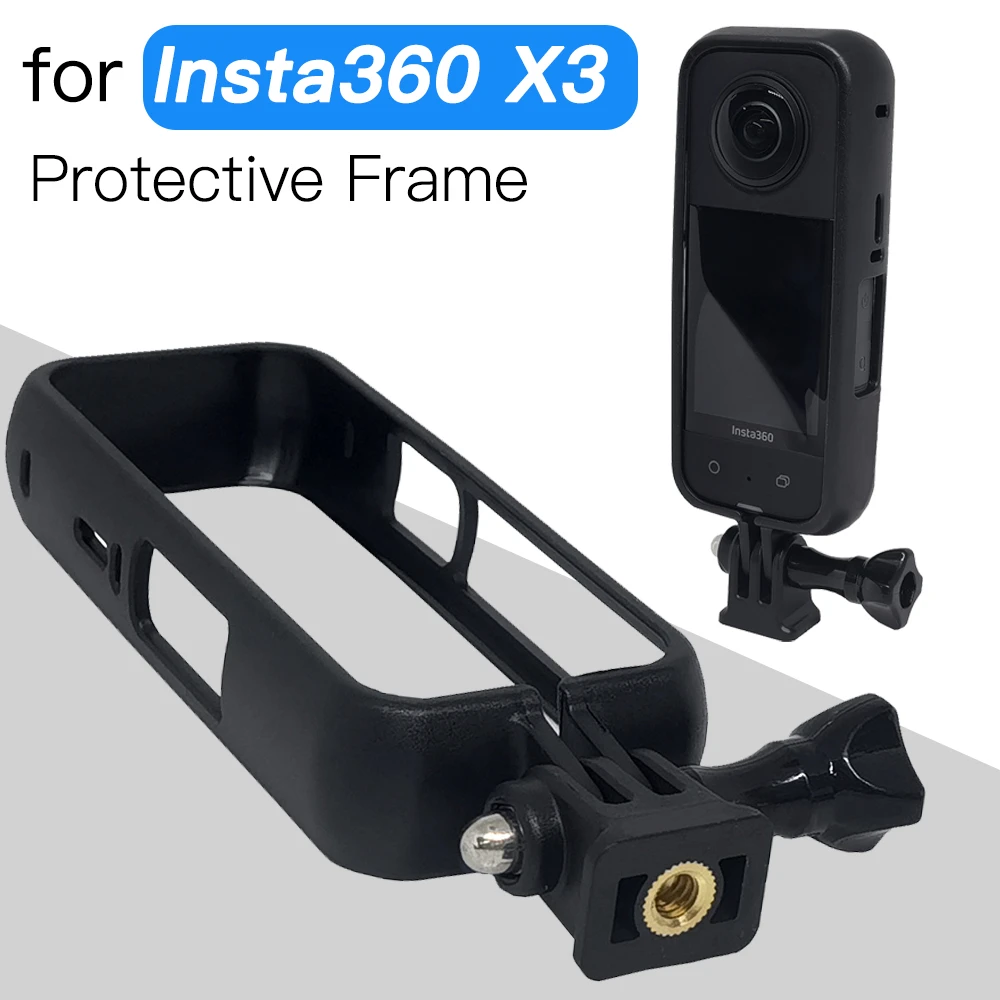 Insta360 X3 Protective Camera Housing Frame Case para Insta 360 X3 Anti ...