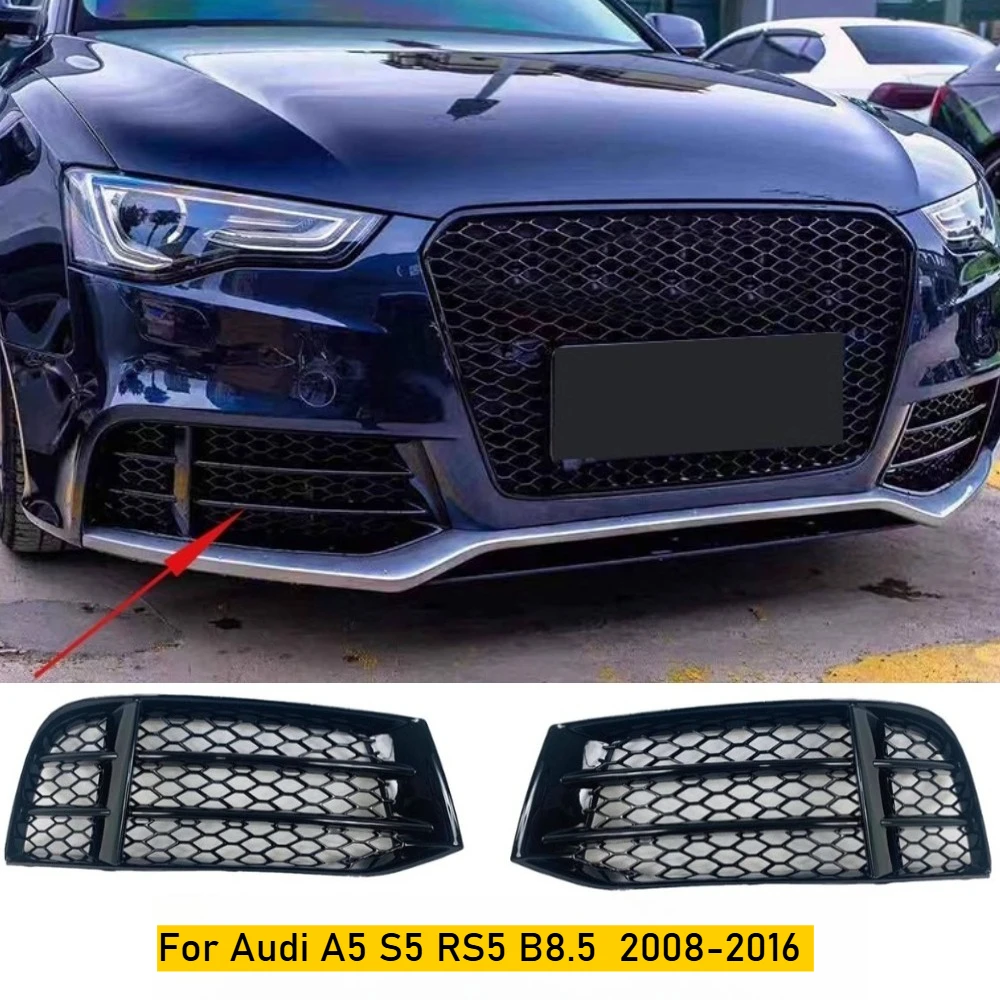 For Audi A5 S5 RS5 B8.5 2008-2016 fog light frame bumper fog light ...