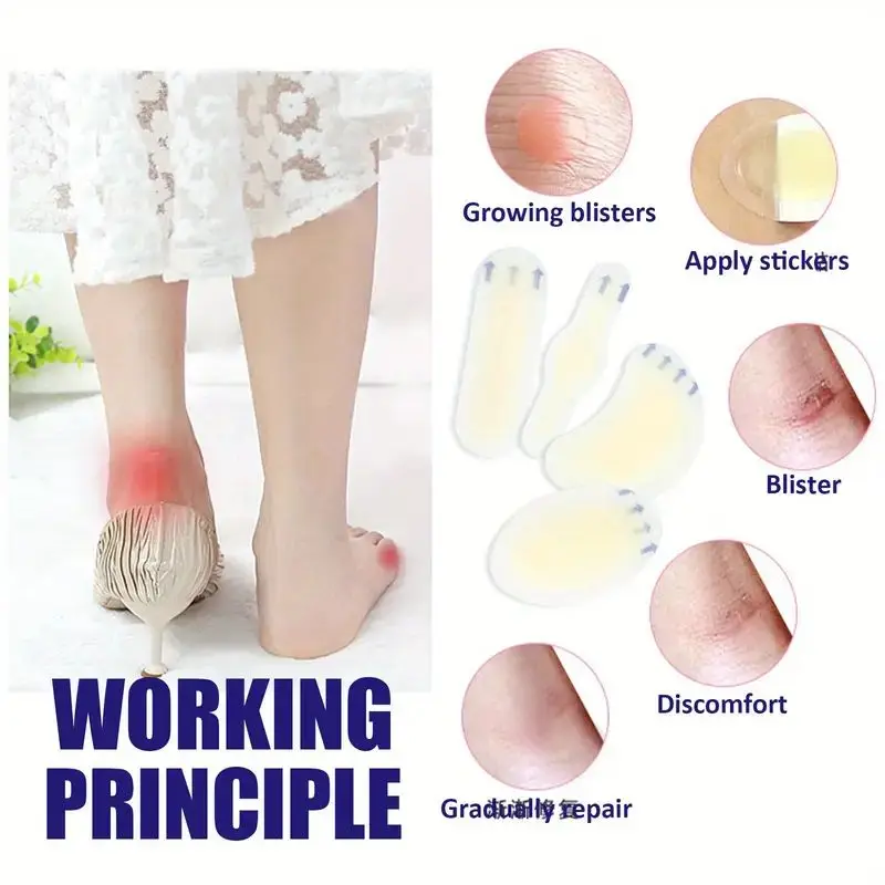 Blister-Sticker-Women-s-High-Heel-Gel-Back-Anti-wear-Sticker-Half-Size ...