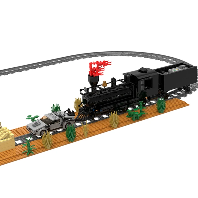 Lego Back To The Future Train Set