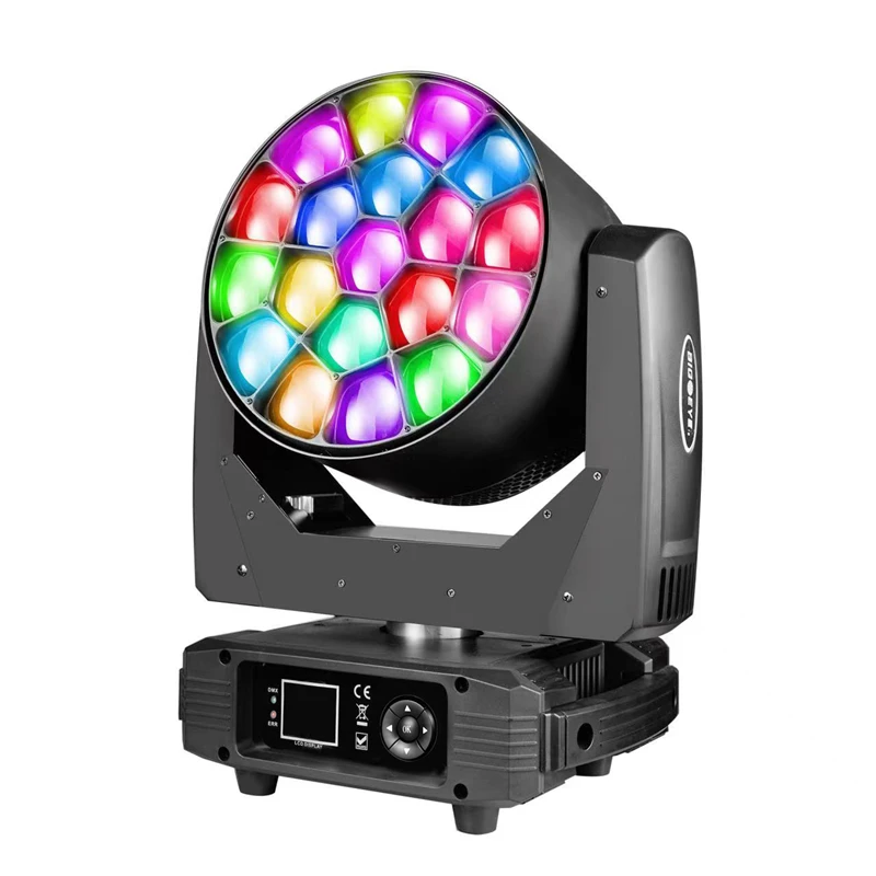 8-pieces-HAWKEYE-19-15W-4in1-Bee-Eye-led-Beam-Moving-Head-Zoom-Strobe ...