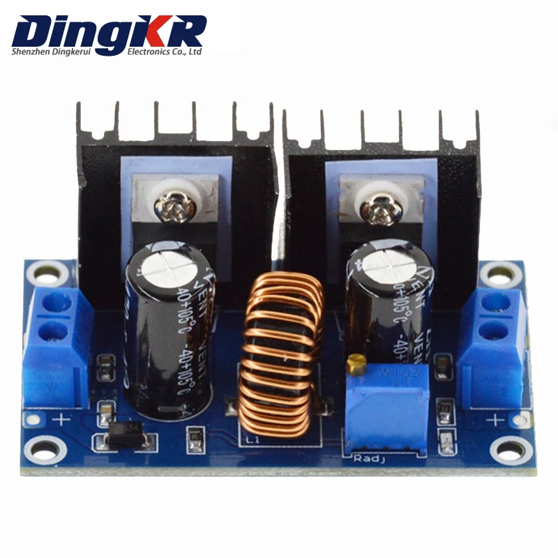 Xl4016 Pwm Ajustável 4 36v A 1 25 36v Step Down Módulo De Placa Max 8a