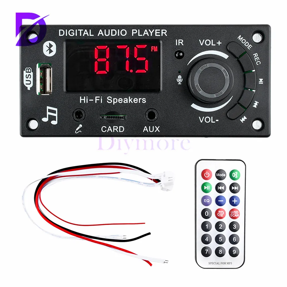 MP3-Decoder-Board-Audio-Amplifier-Board-2-50W-Bluetooth-Car-Audio ...
