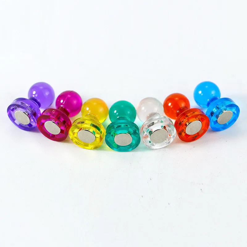 10pcs-Push-pin-Office-thumbtack-Strong-Neodymium-Magnets-Cones-magnets ...