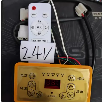 24V Parking Air Conditioning Retrofit Remote Control Panel Inverter ...