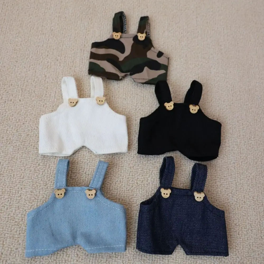 1pc 20cm Cotton Doll Clothes Jean Overalls Idol Dolls Pants 23cm ...
