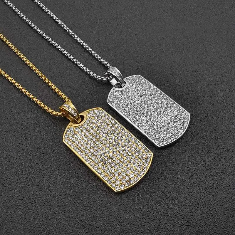 Bling Dog Tags For Men