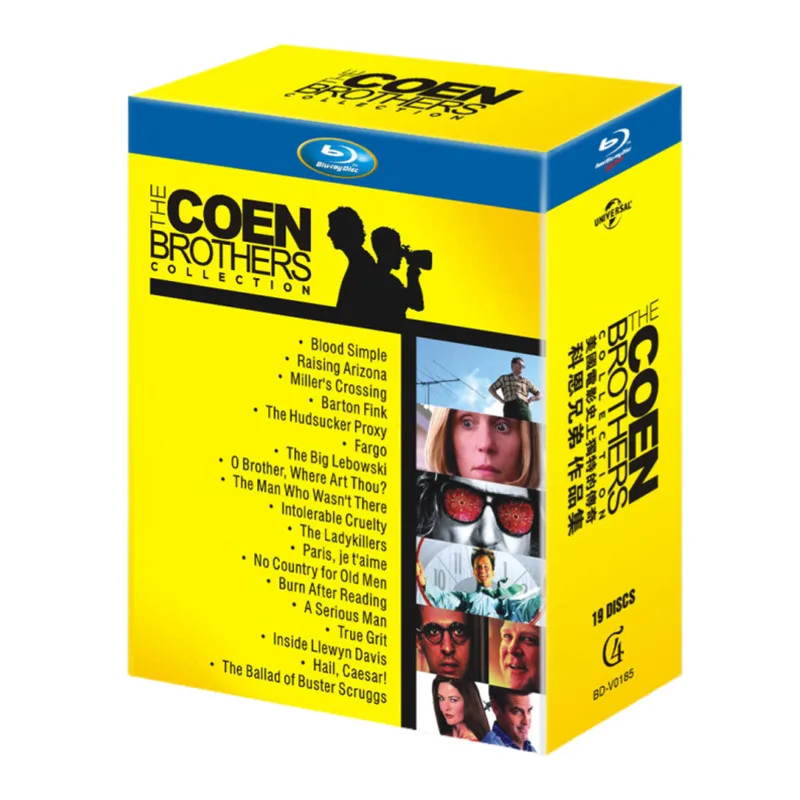The Coen Brothers Collection 19 Discs Collector's Edition Blu-ray Disc ...