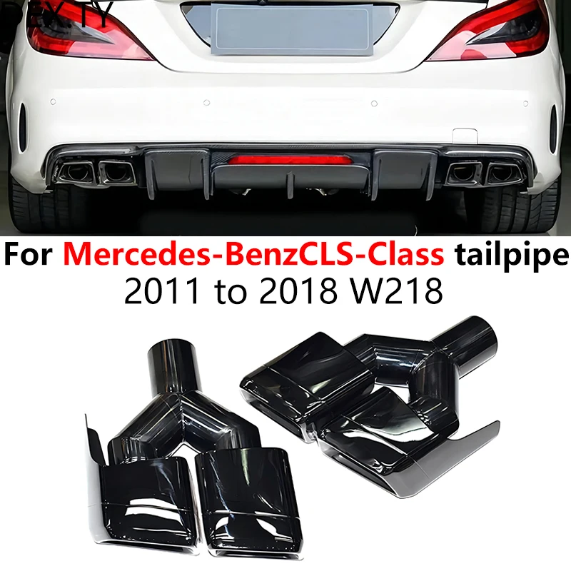 For-2011-2018-Mercedes-Benz-CLS-Class-W218-Exhaust-Pipe-Upgrade-CLS-AMG ...