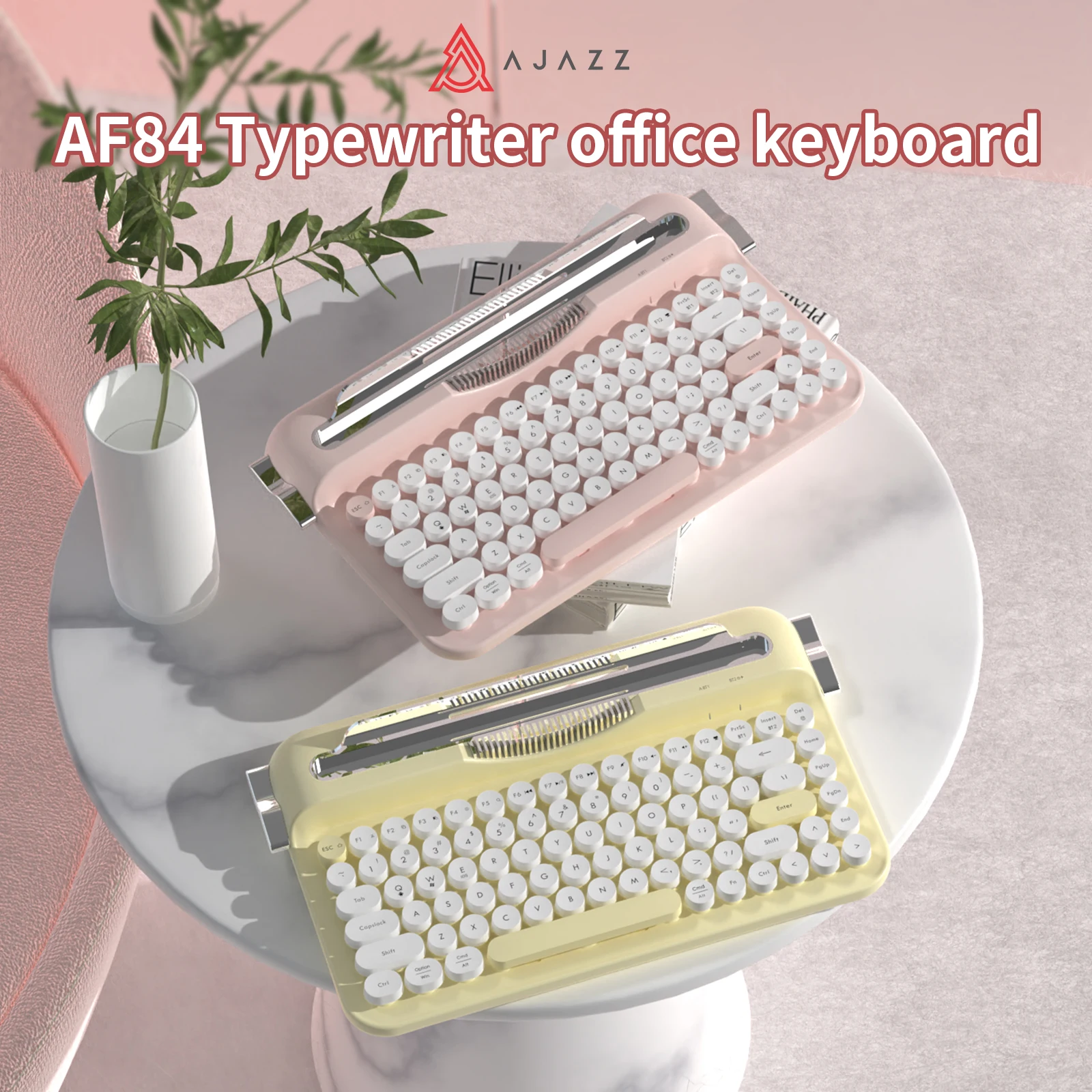 AF84 Typewriter Keyboard Compatible with Tablet PC Exclusive Keyboard ...
