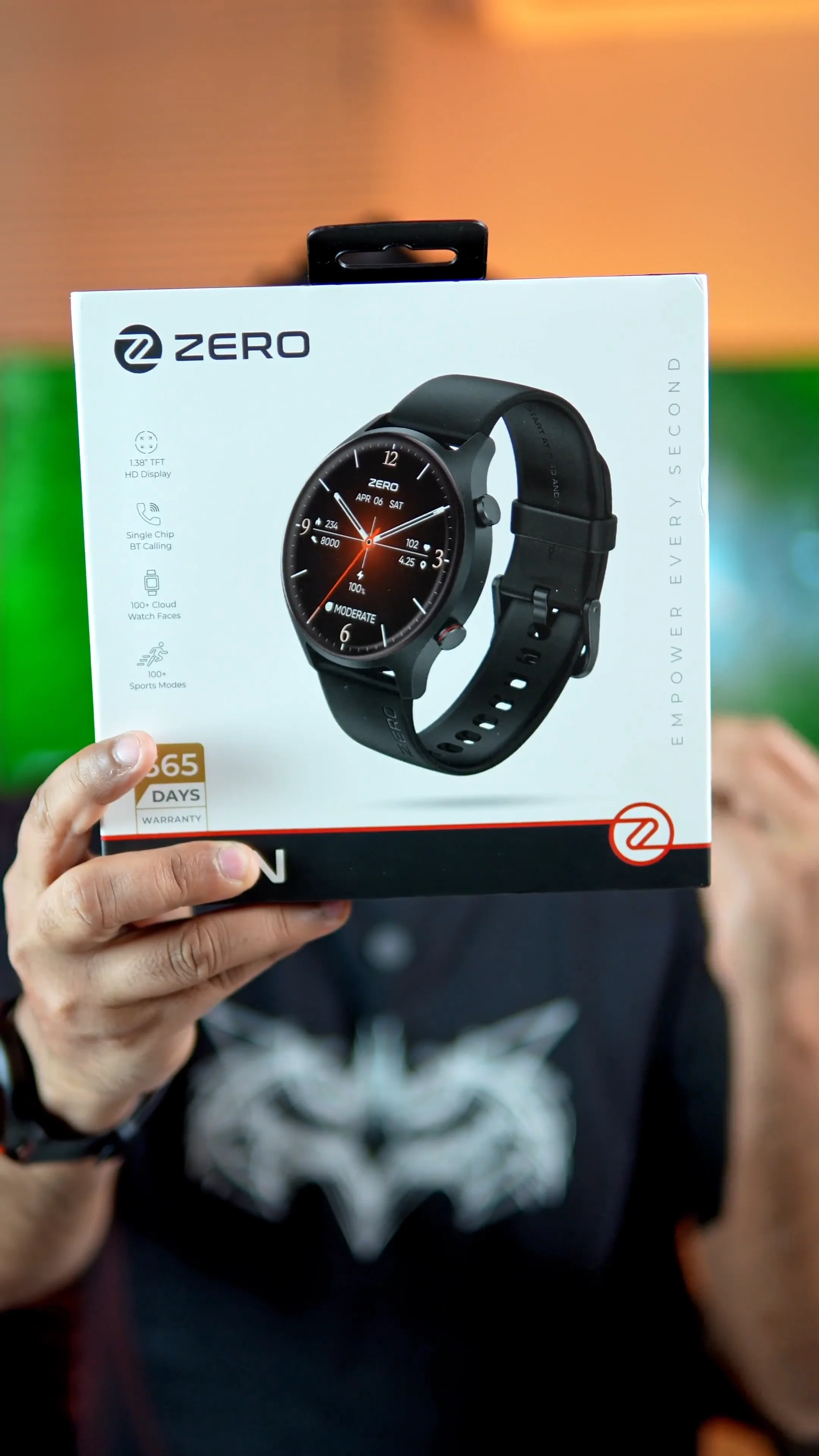 Zero® ICON Smartwatch 1.32" TFT HD Display | Bluetooth Calling, 100 ...