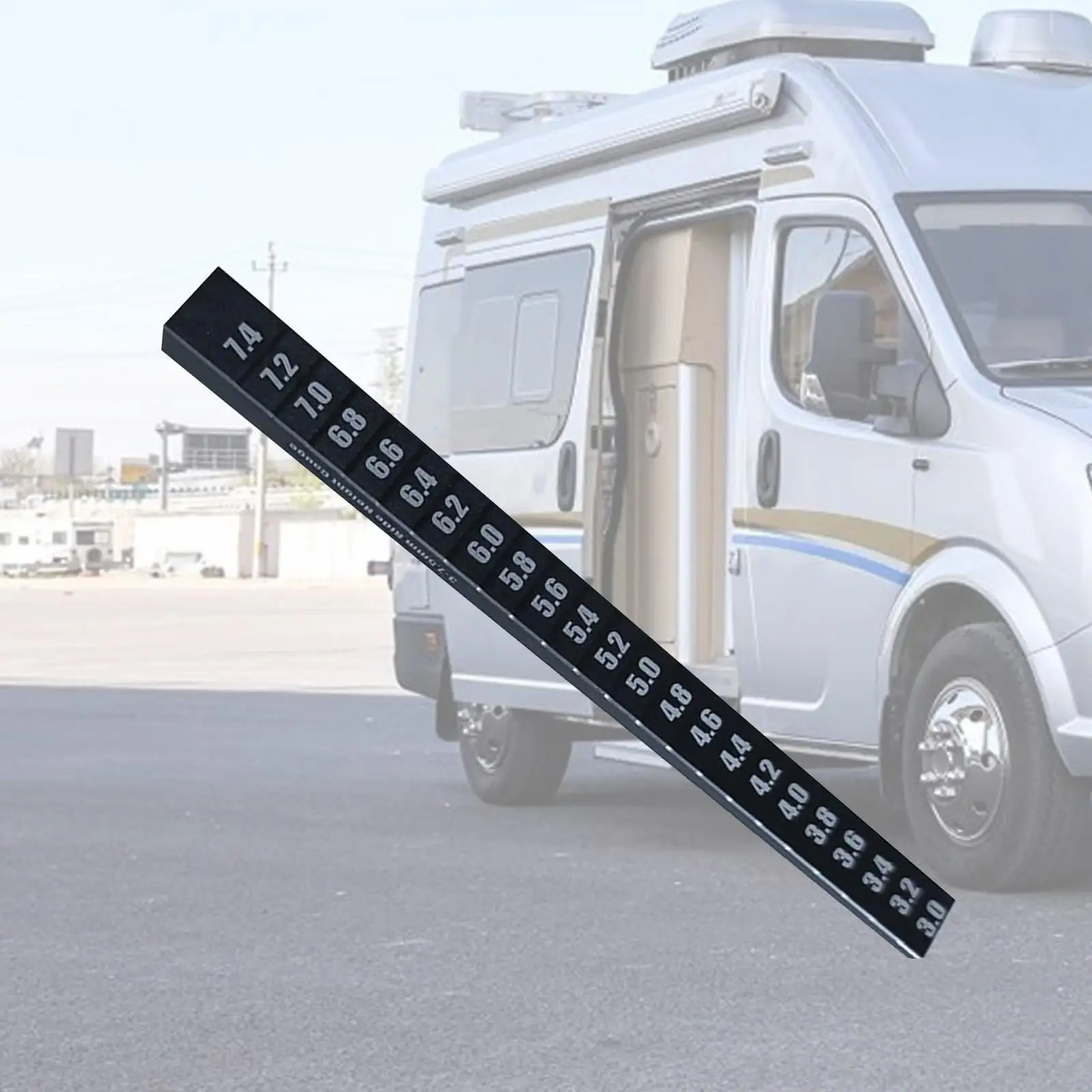 Vehicle-Measuring-Tool-Metal-Measurement-RC-Height-Ruler-RC-Car-Ride ...