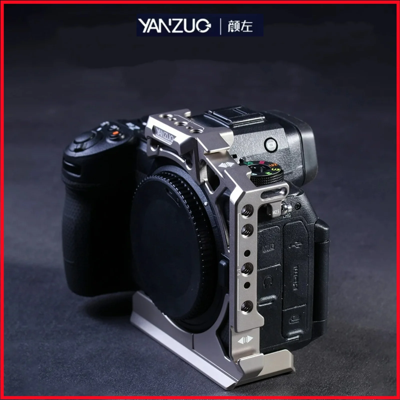 YANZUO for NIKON Z63 DSLR Aluminum Camera Cage Rig Z6III Protection ...