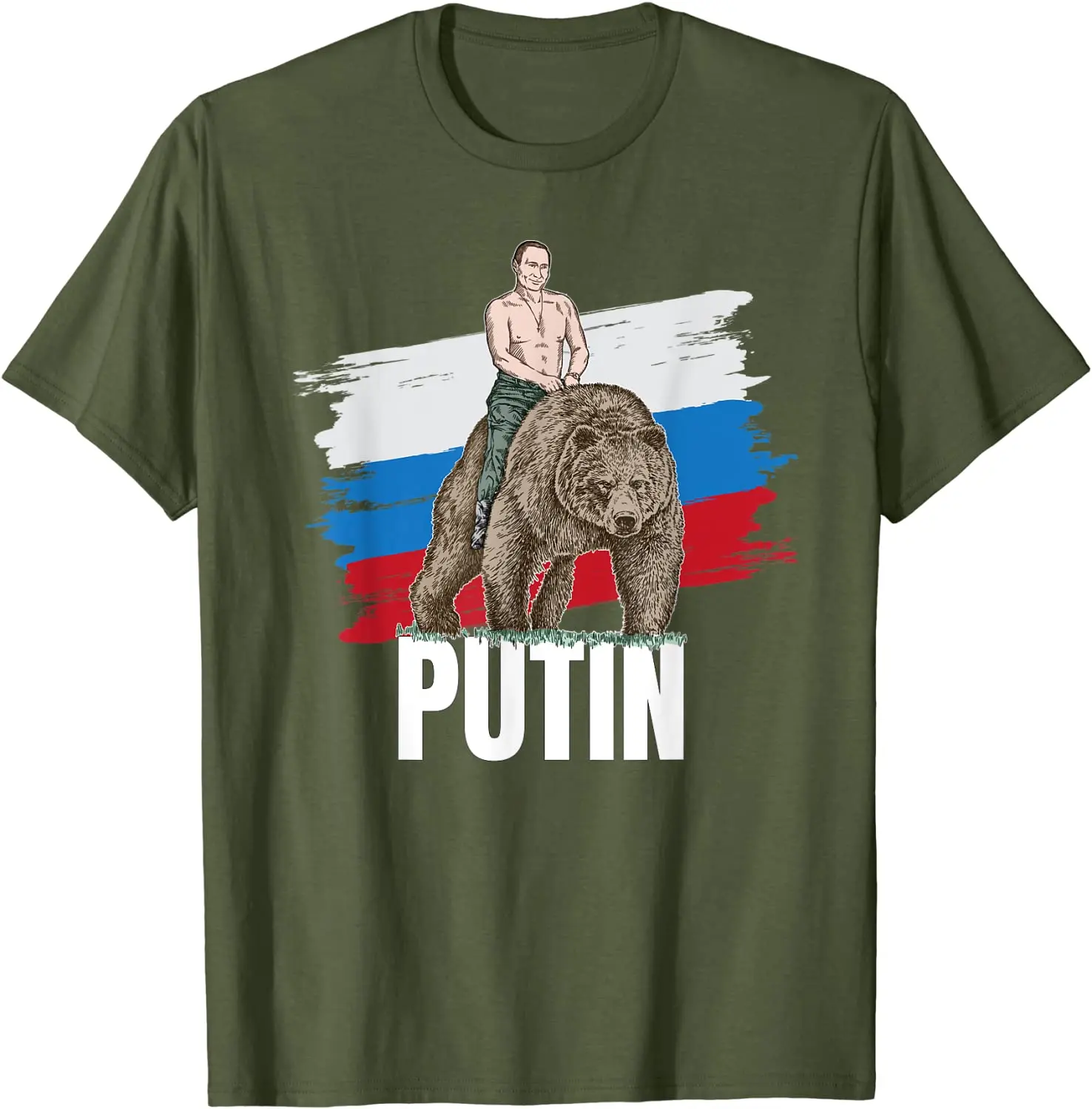 Putin Riding Bear