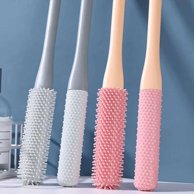 Silicone-Toe-Brush-Nail-Brush-Foot-Brush-For-Shower-With-Long-Handle ...