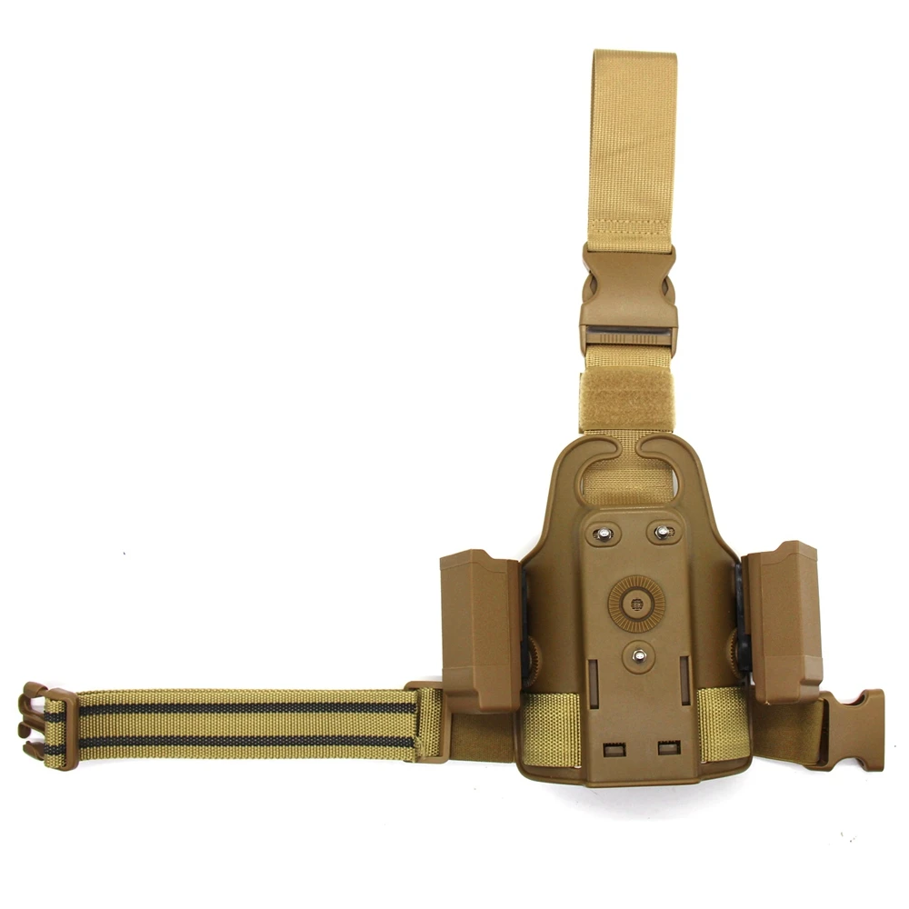 Tactical Drop Leg Platform Hunting Outdoor Thigh Holster Paddle Adapter ...