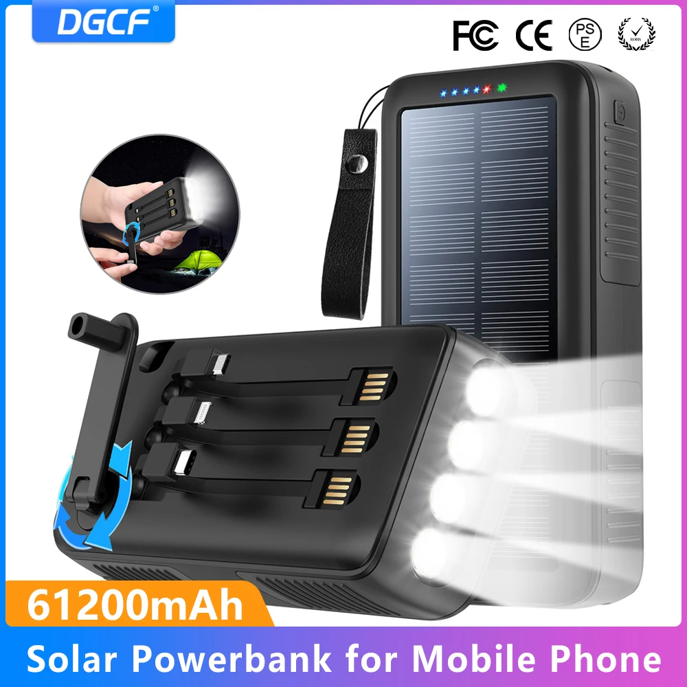 Solar-Power-Bank-61200mAh-Powerbank-Solar-Charging-Built-in-Cable ...