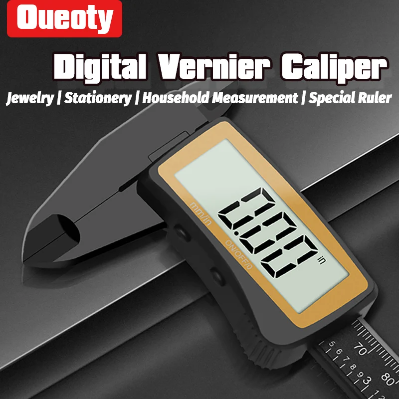 High-Precision-Digital-Display-Vernier-Calipers-Carbon-Fiber-Full ...