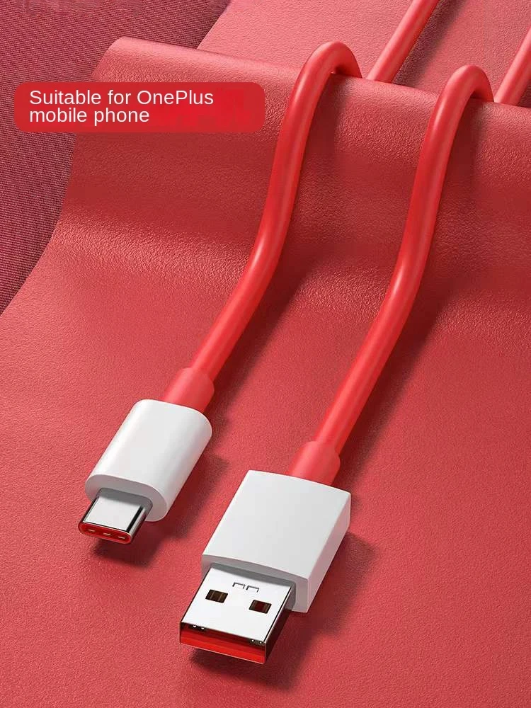 Кабель для быстрой зарядки 80 Вт, 100 Вт USB Type C SuperVOOC для OnePlus 7T 8 9RT 10 Pro 10R 11 ...