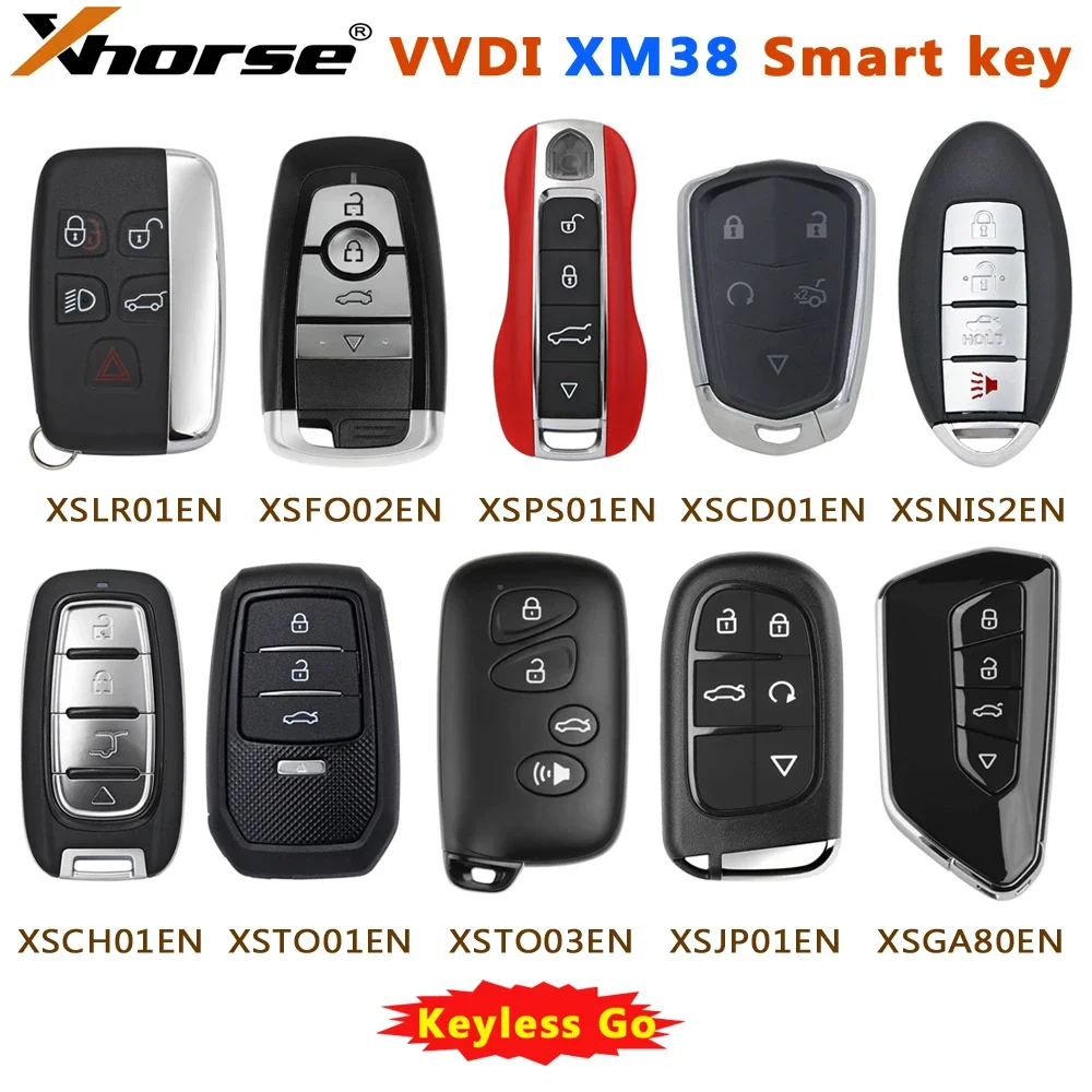 XHORSE-VVDI-XM38-Smart-Key-XSJP01EN-XSGA80EN-XSCD01EN-XSTO03EN-XSCH01EN ...