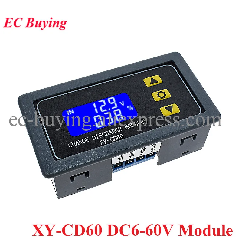 XY CD60 Solar Battery Charger Controller Module DC6 60V Charging ...