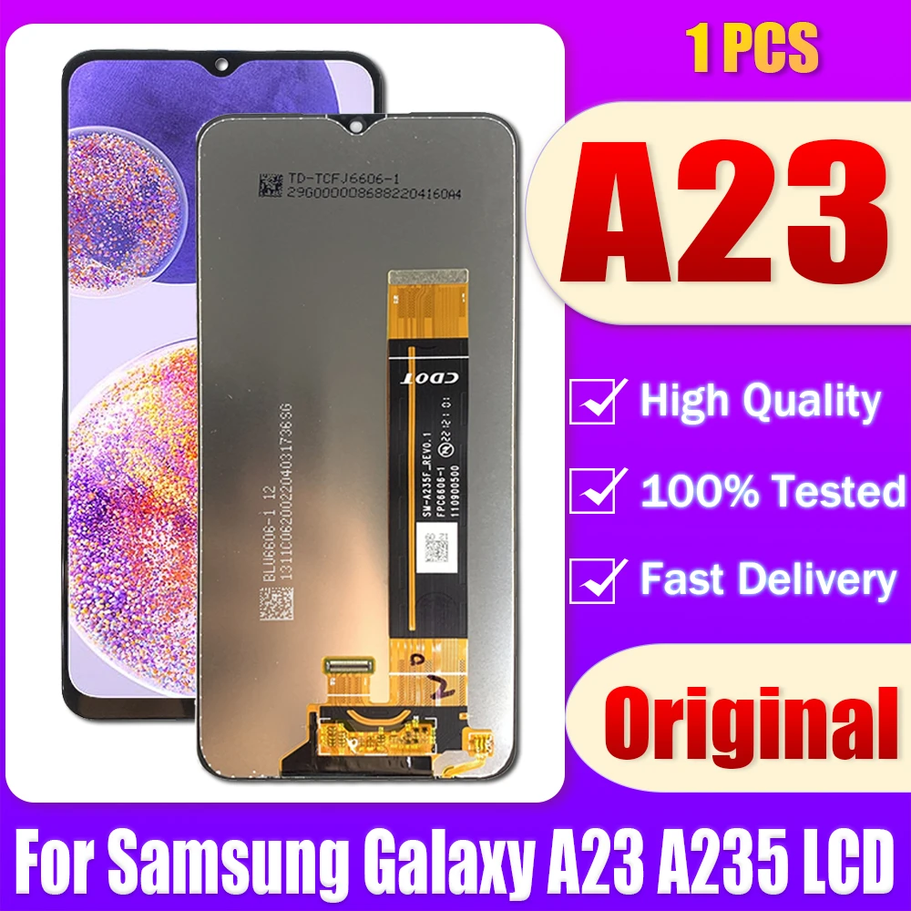 6.6'' Original For Samsung Galaxy A23 A235 A235M SM A235F/DS LCD ...