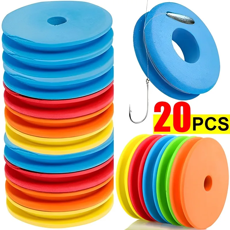 EVA-Fishing-Foam-Line-Spools-for-Fishing-Lines-String-Bobbin-Round ...