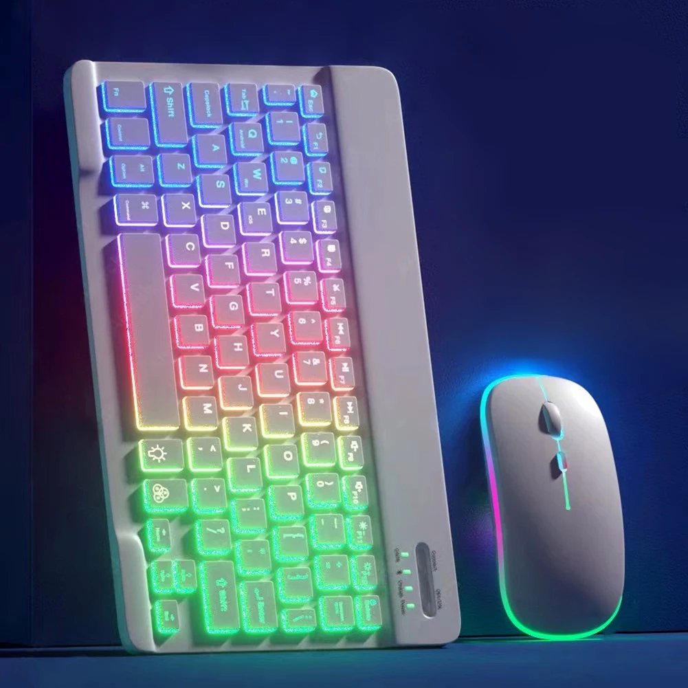 RGB-Bluetooth-Keyboard-and-Mouse-Rechargeable-Wireless-Keyboard-For ...