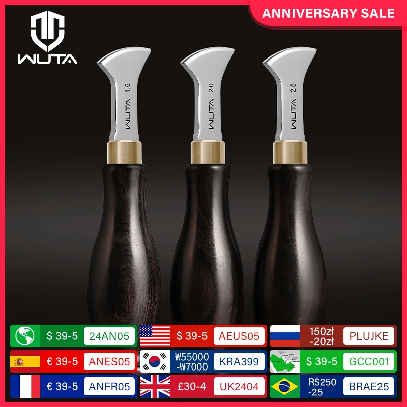 WUTA-High-Quality-Professional-Leather-Craft-diy-Tools-Edge-Creaser ...