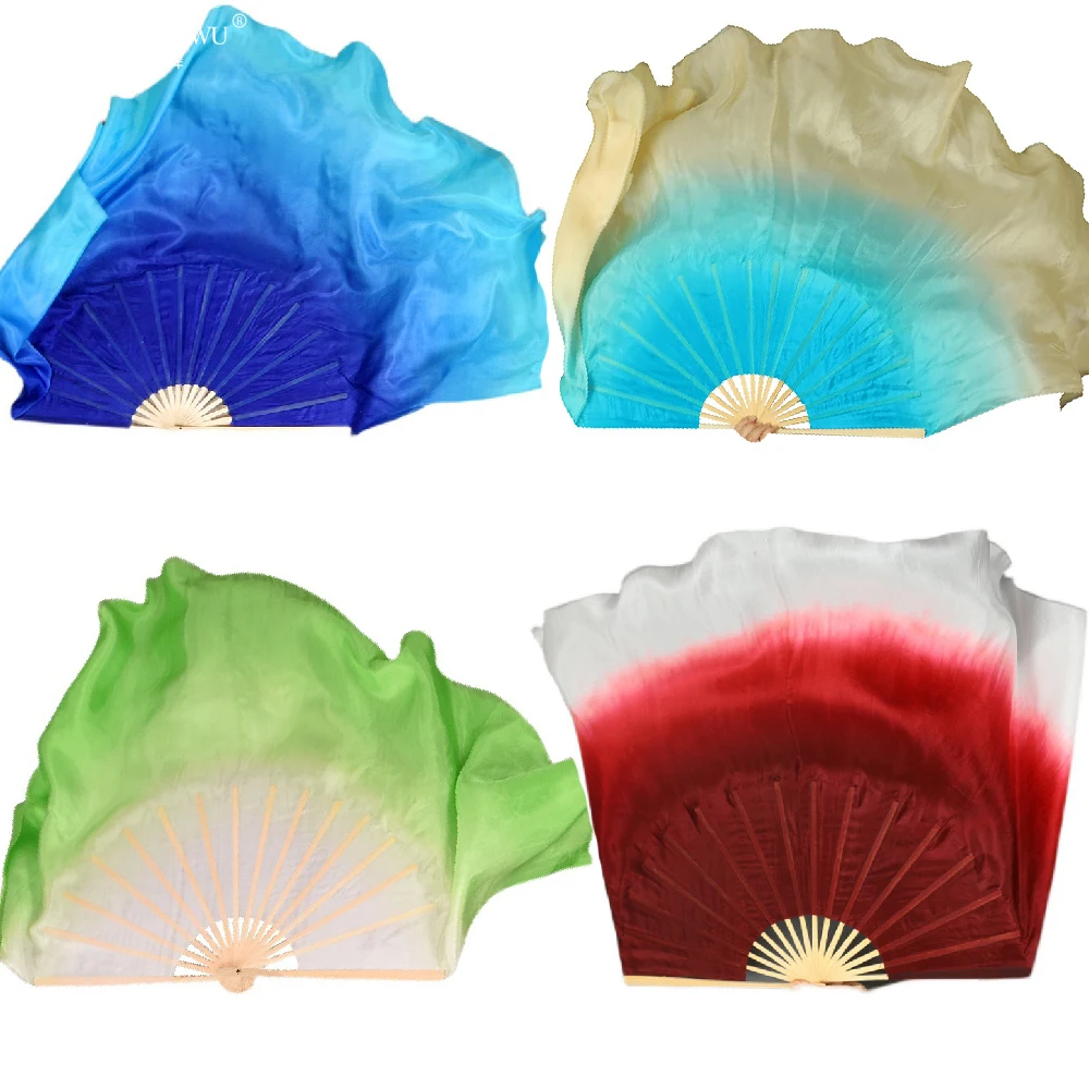 Professional-Real-Silk-Fan-Veil-1PC-Right-Fans-Chinese-Silk-Fan-Belly ...