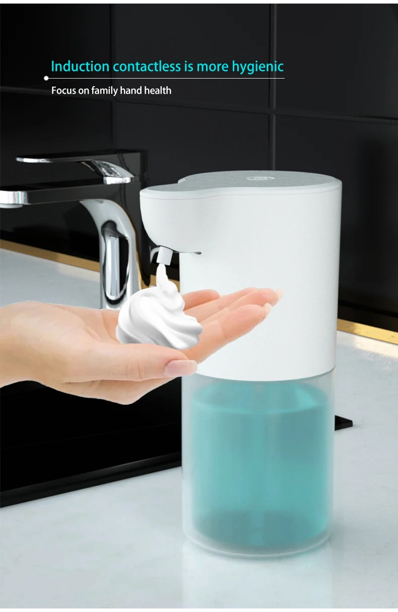 350ml-600ml-Automatic-Foam-Soap-Dispenser-99-Antibacterial-Rate ...