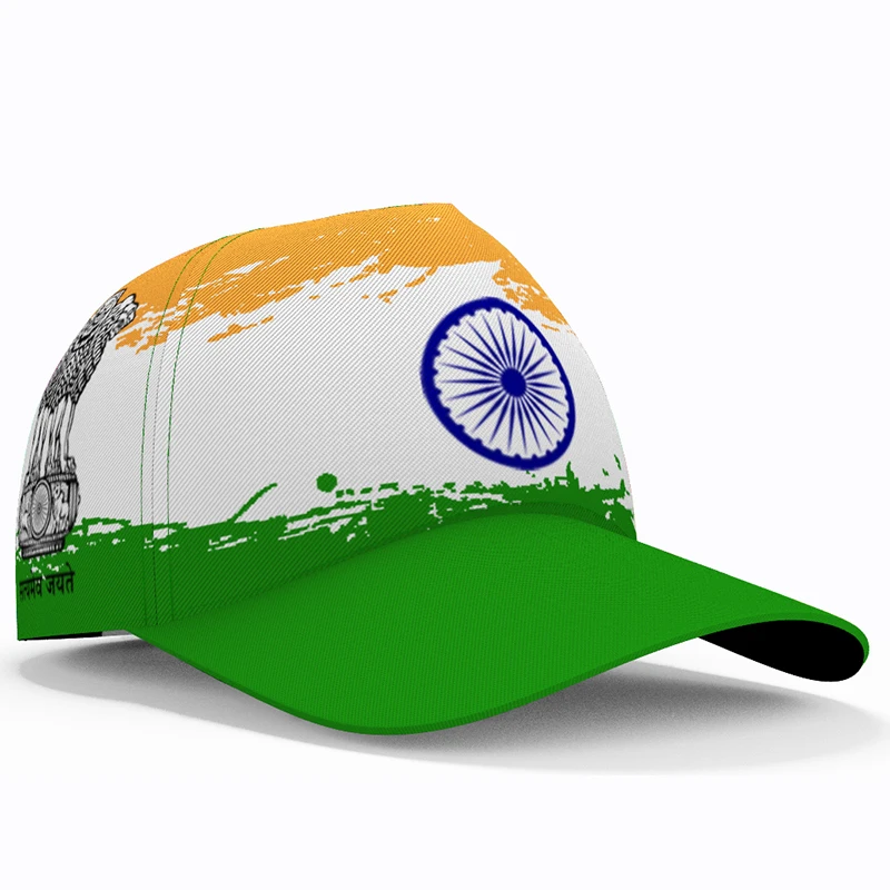 India-Youth-Diy-Free-Custom-Made-Name-Number-Hat-Nation-Flag-Hindi ...